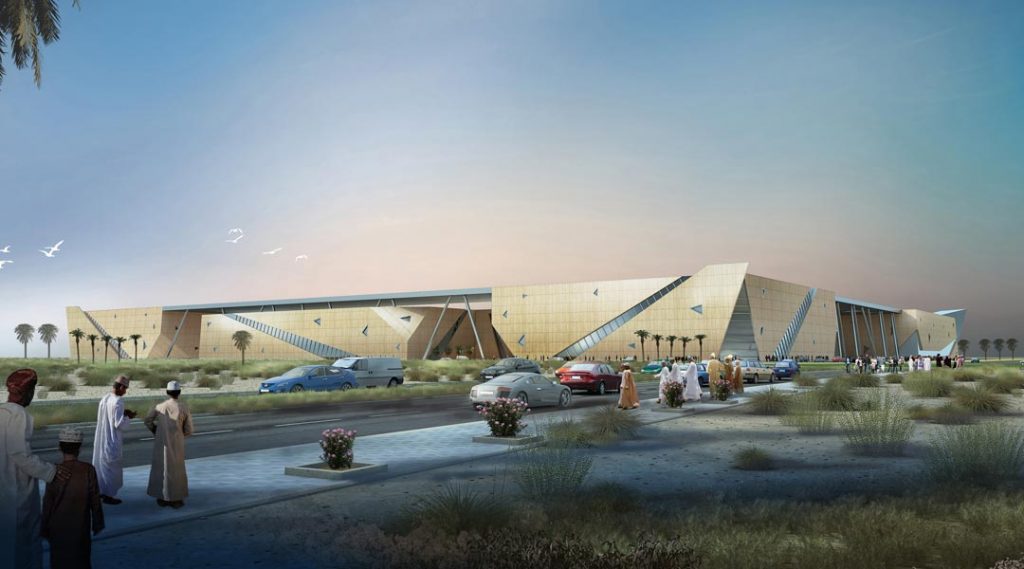Mall in Oman Convention and Exhibition Center | Ibrahim Jaidah ...